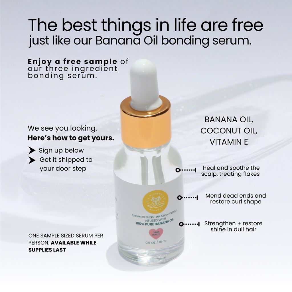 Win Blessed Bananas Banana Oil Serum Sample